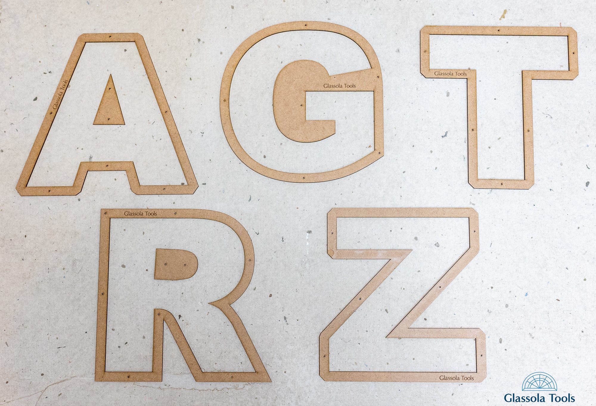 Alphabet Frames - 8 inch letters – Glassola Tools
