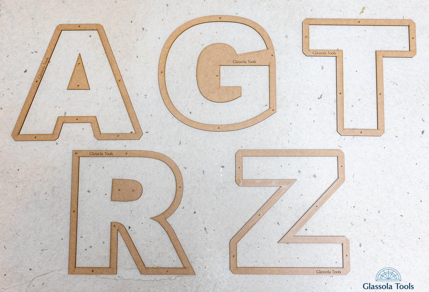 Alphabet Frames - 8 inch letters – Glassola Tools
