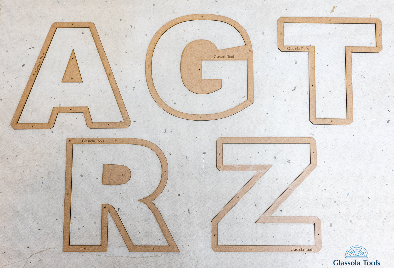 Alphabet Frames - 8 inch letters – Glassola Tools