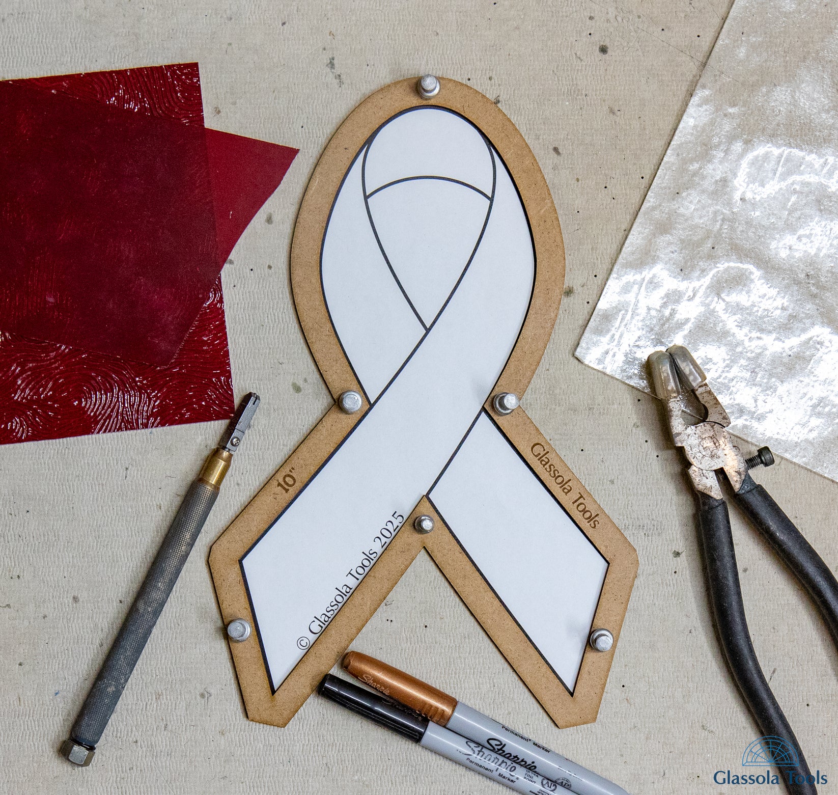 Campaign Ribbon Layout Frame – Glassola Tools